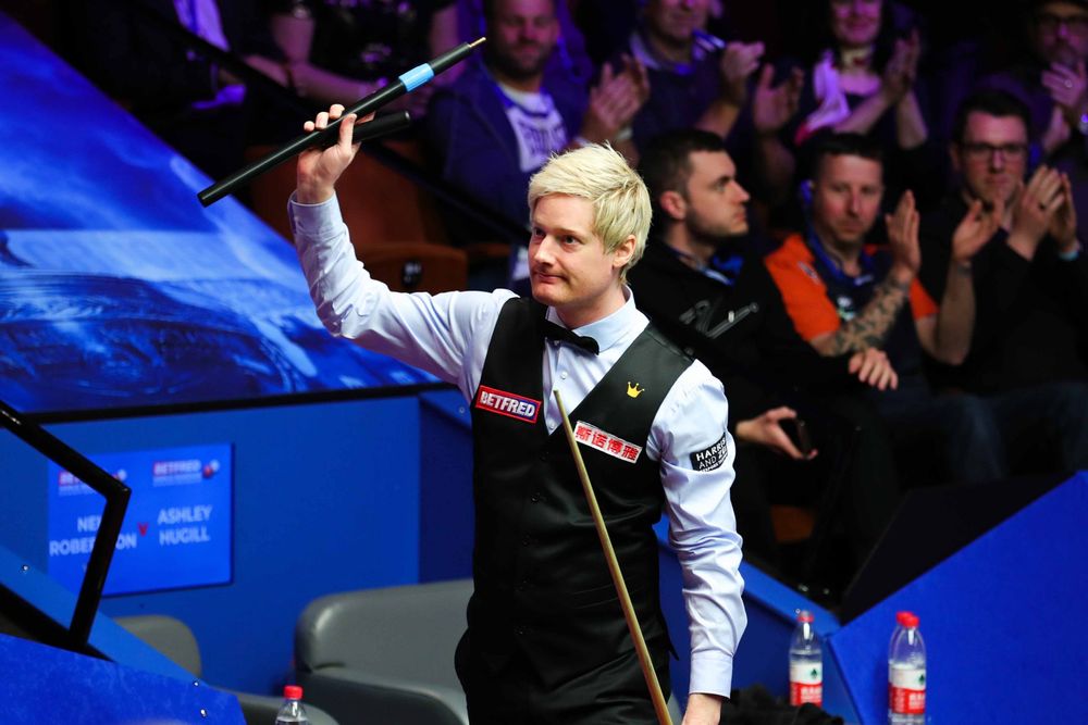 Robertson Up And Running - World Snooker Tour