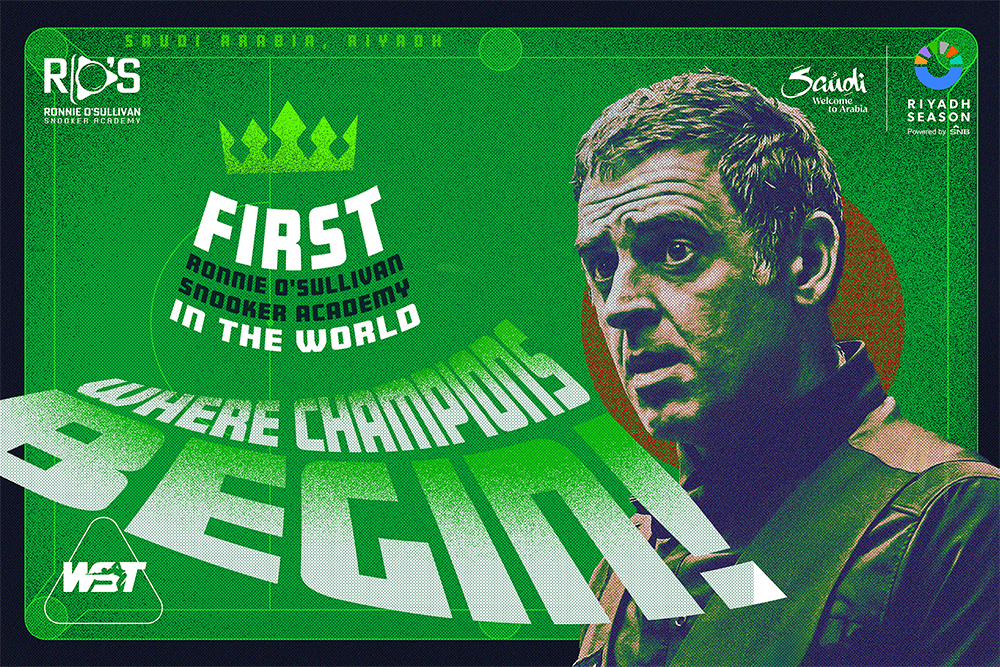 Ronnie O’Sullivan Snooker Academy Launched in Riyadh - World Snooker Tour