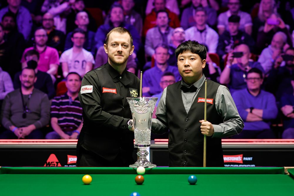 Allen And Zhang Locked Level - World Snooker Tour