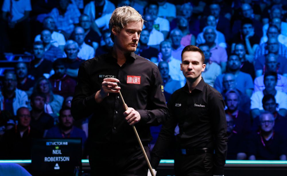 Robertson Looking For Home Nations History In Belfast - World Snooker Tour