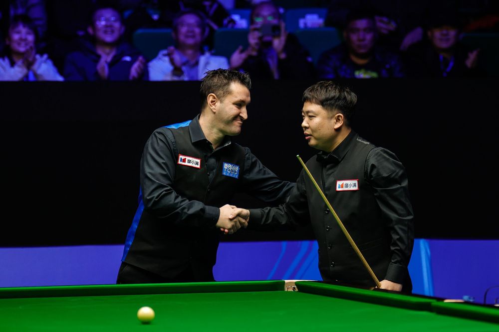 Zhang Makes International Championship Maximum - World Snooker Tour