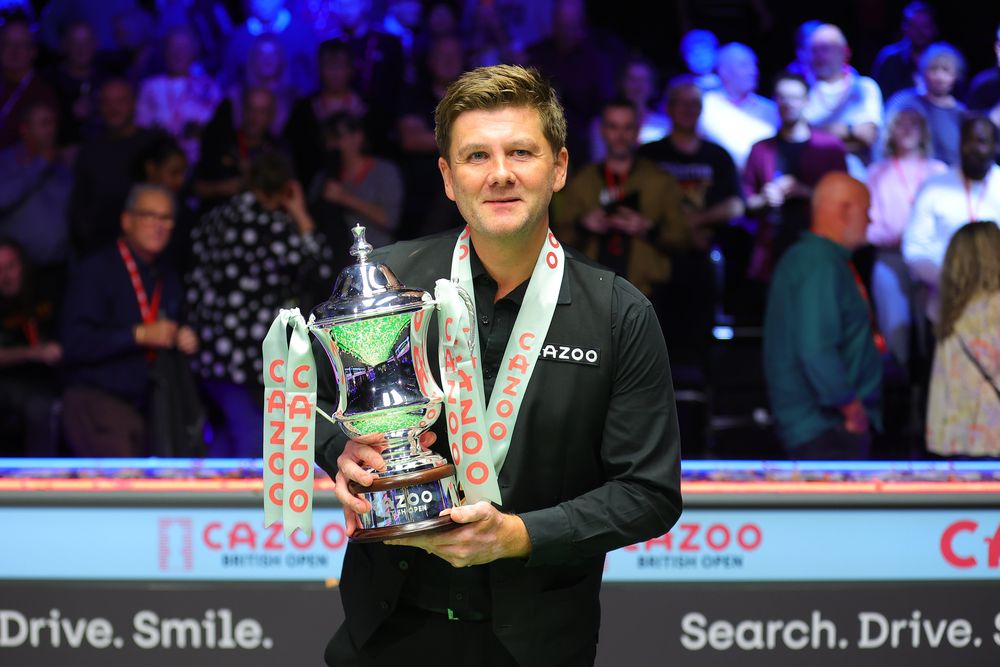 Day Aiming To Recreate Cazoo British Open Glory - World Snooker Tour