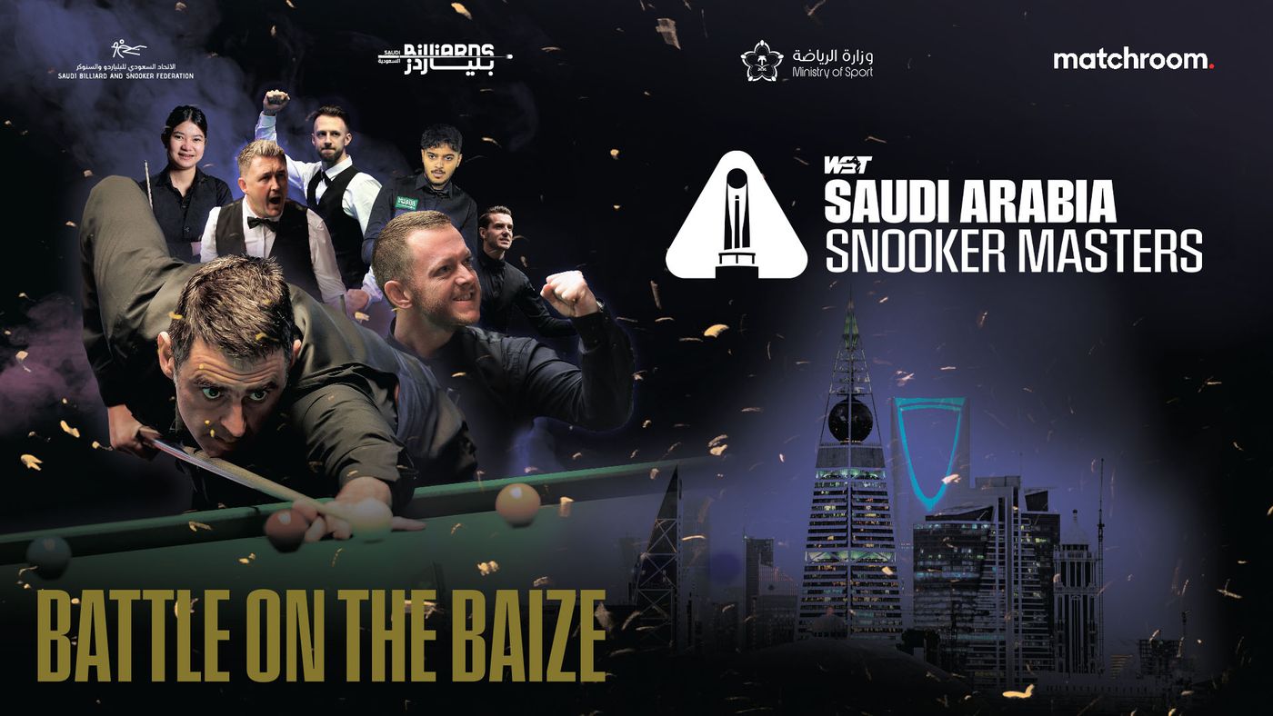 TOP PRIZE OF £500,000 AT SAUDI ARABIA SNOOKER MASTERS - World Snooker Tour