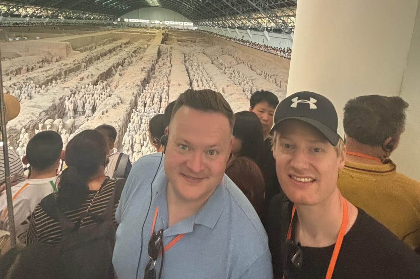 Star Players Visit Terracotta Warriors - World Snooker Tour